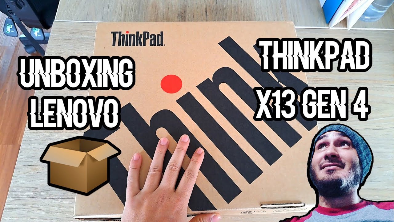 UNBOXING LENOVO THINKPAD X13 GEN 4 - INTEL CORE I7-1355U 😎👌👍 - YouTube
