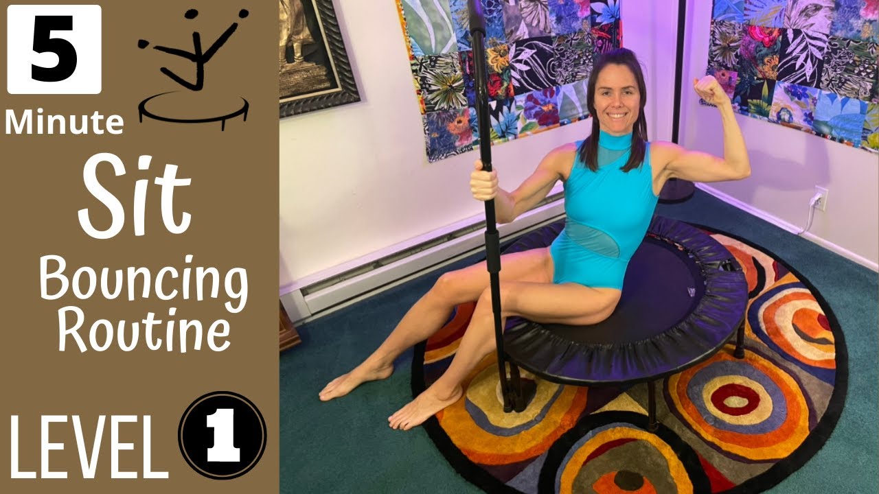 5 min | Level 1 | Sit Bouncing Routine | I Jump Instead on a ...