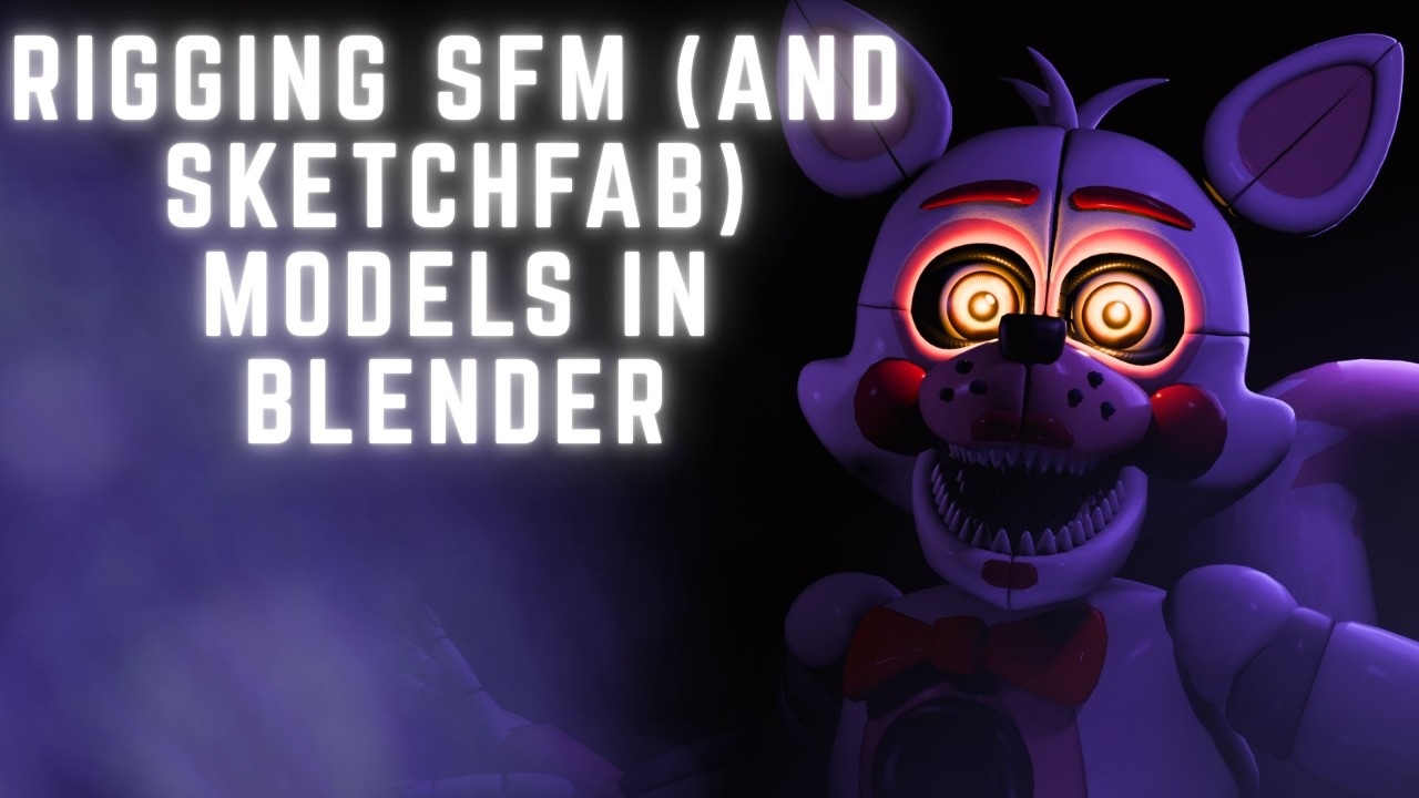 How To Rig SFM Models In Blender (& Sketchfab models) - YouTube