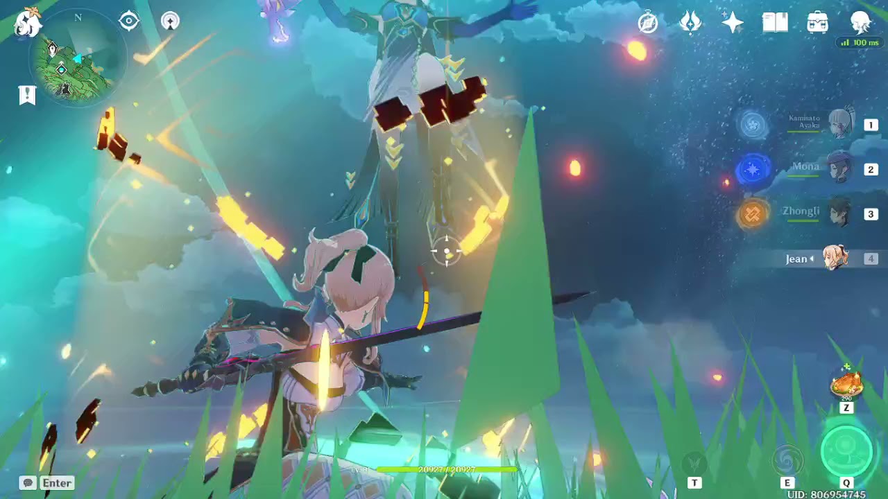 Yeeting the Fatui couple in Inazuma - YouTube