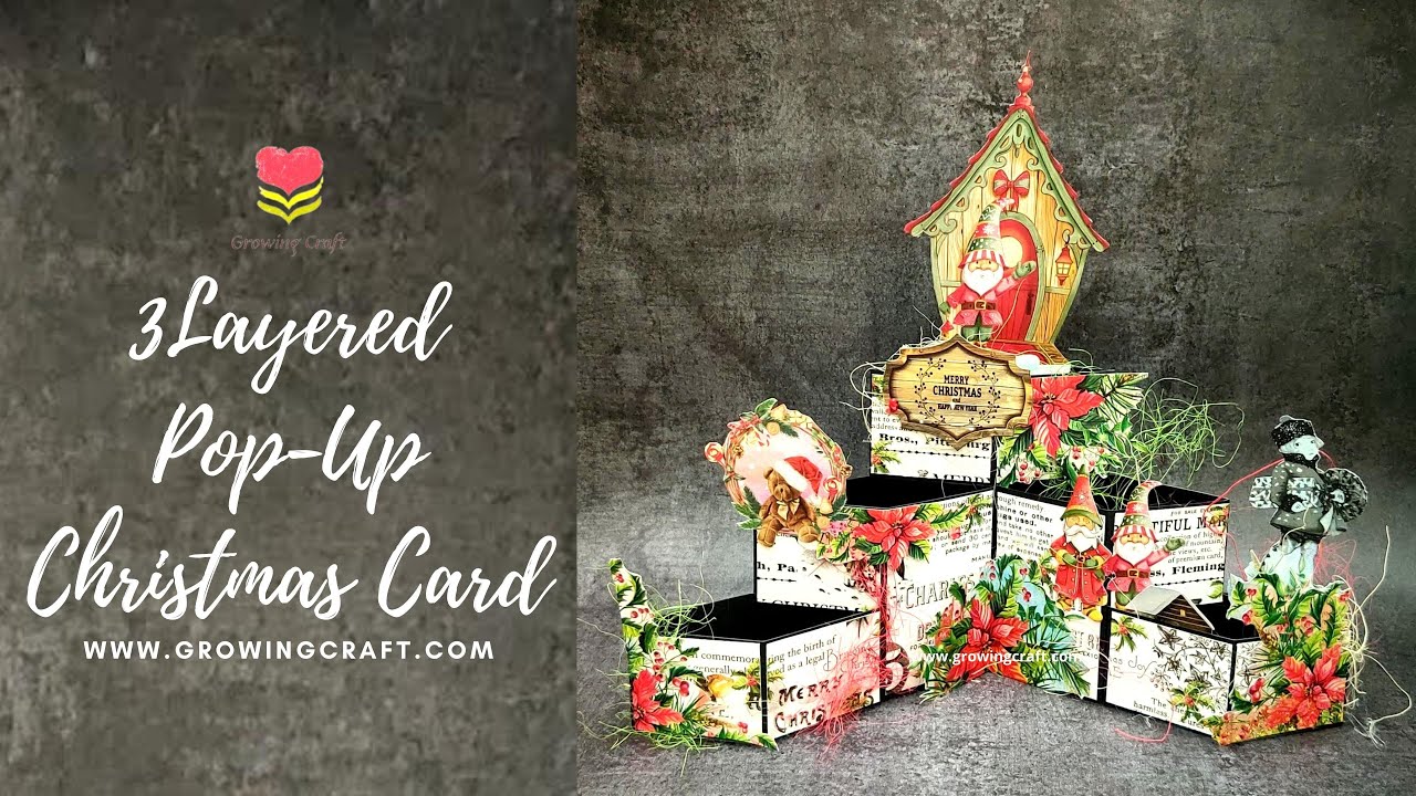 Pop up Box Tutorial | Birthday Box | How to Make pop-up card I tutorial ...