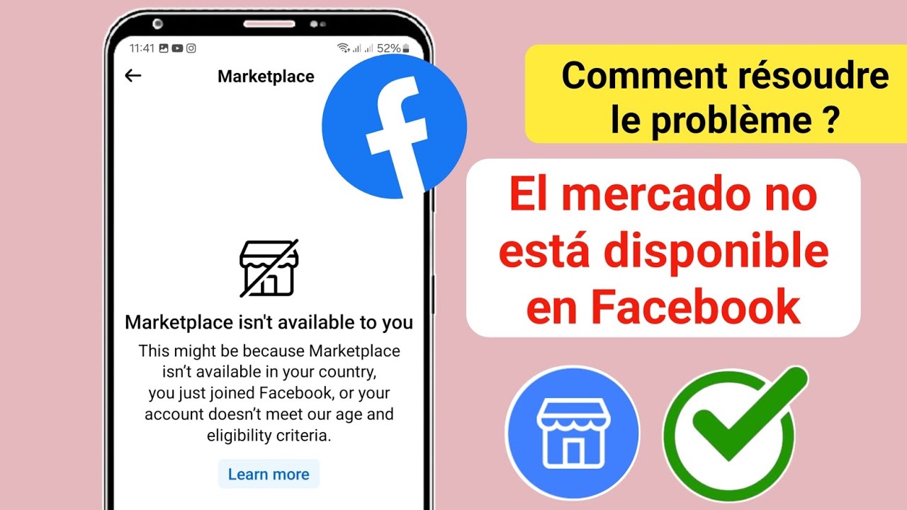 Comment réparer Facebook Marketplace n'est pas disponible pour vous ...