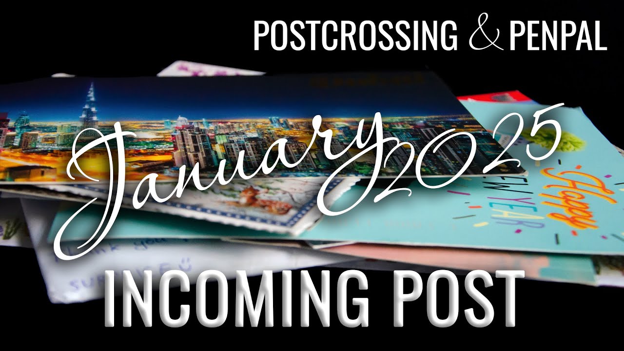 📬 INCOMING post | Jan 2025 🌟 | #13 | Welcome to my mailbox ...
