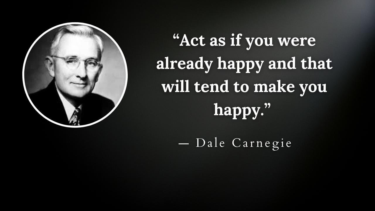 Dale Carnegie's wise words that can be used as motivation for both ...