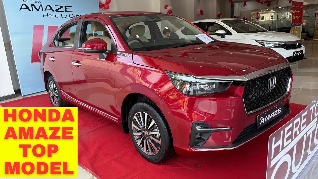 Honda Amaze Facelift Zx Manual Top Model Price, Review And Deep Details ...