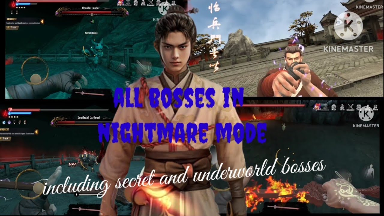 endless nightmare 6 all boss fights in nightmare mode (underworld and ...