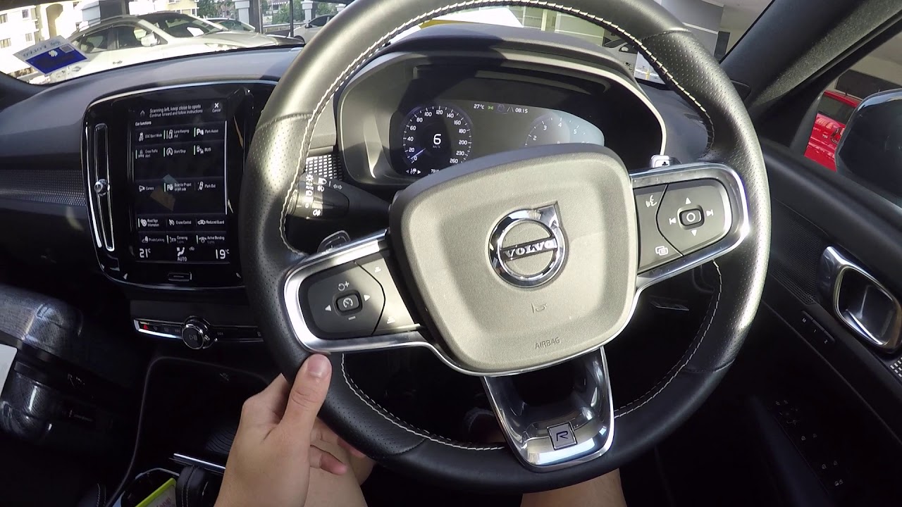 Volvo XC40 Park assist pilot - YouTube