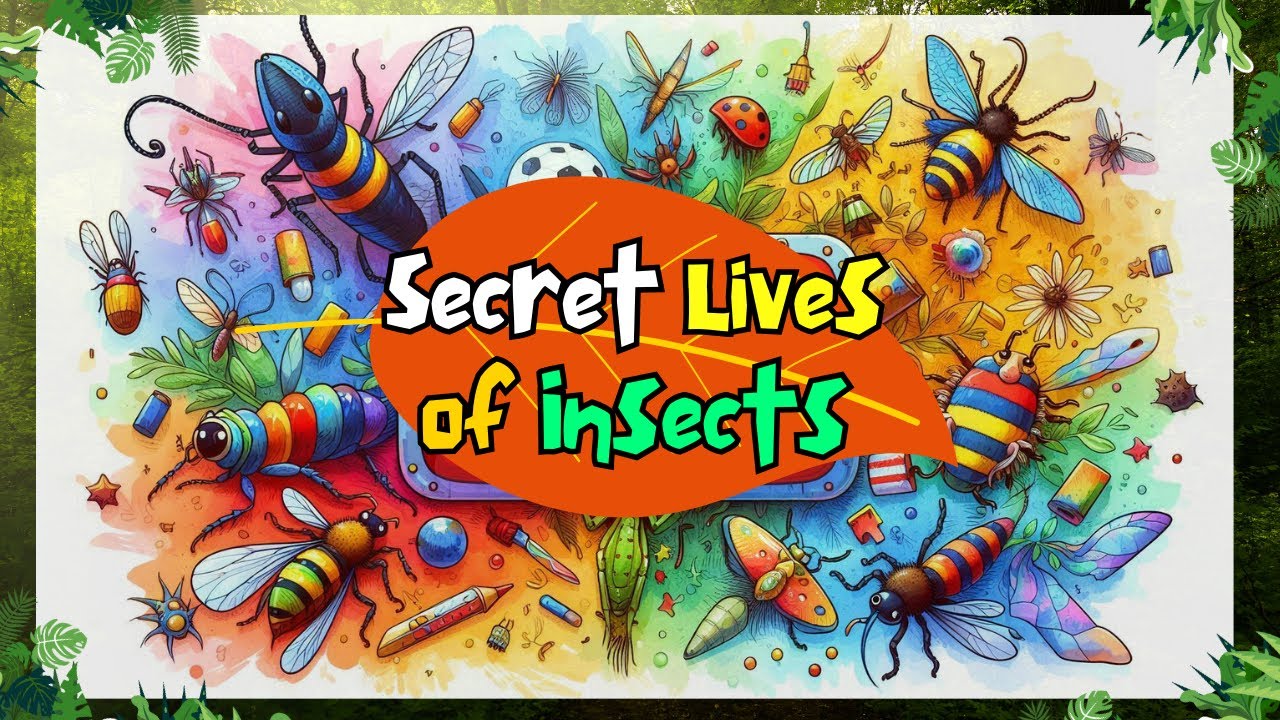 The Secret Lives of Insects! |Insect Adventure | Understanding Insects ...