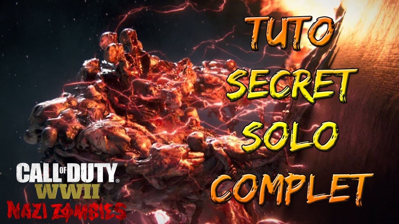 Cod WW2 - Nazi Zombies The Final Reich - Tuto secret complet solo [HD ...