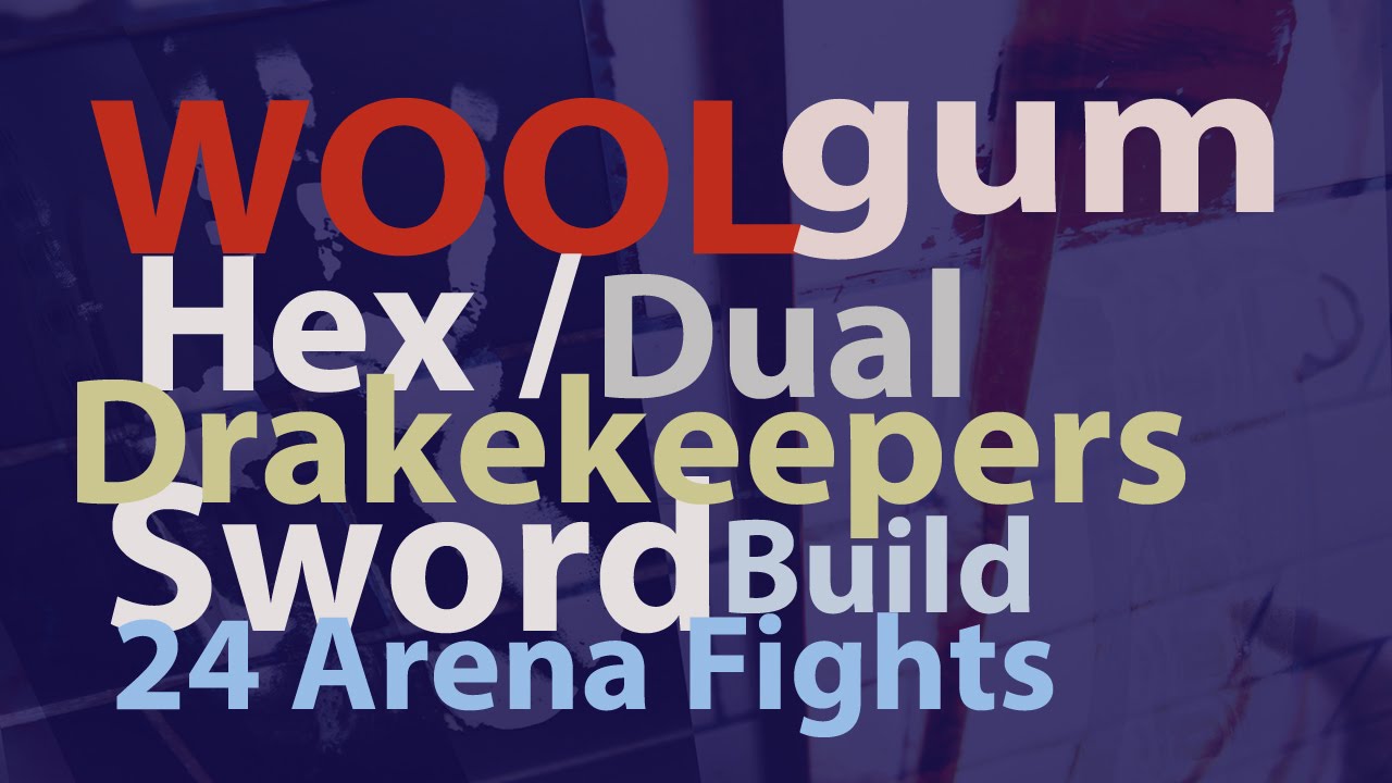 Dark Souls 2 Hex / Dual Drakekeepers Sword Build - (24 Arena Fights ...