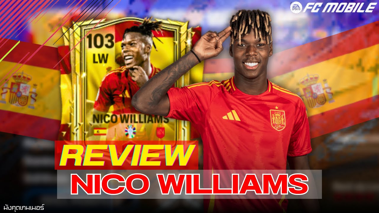 FC MOBILE : Review ปีกตัวแชมป์ จบได้โคตรคมสองเท้าการันตี NICO WILLIAMS ...