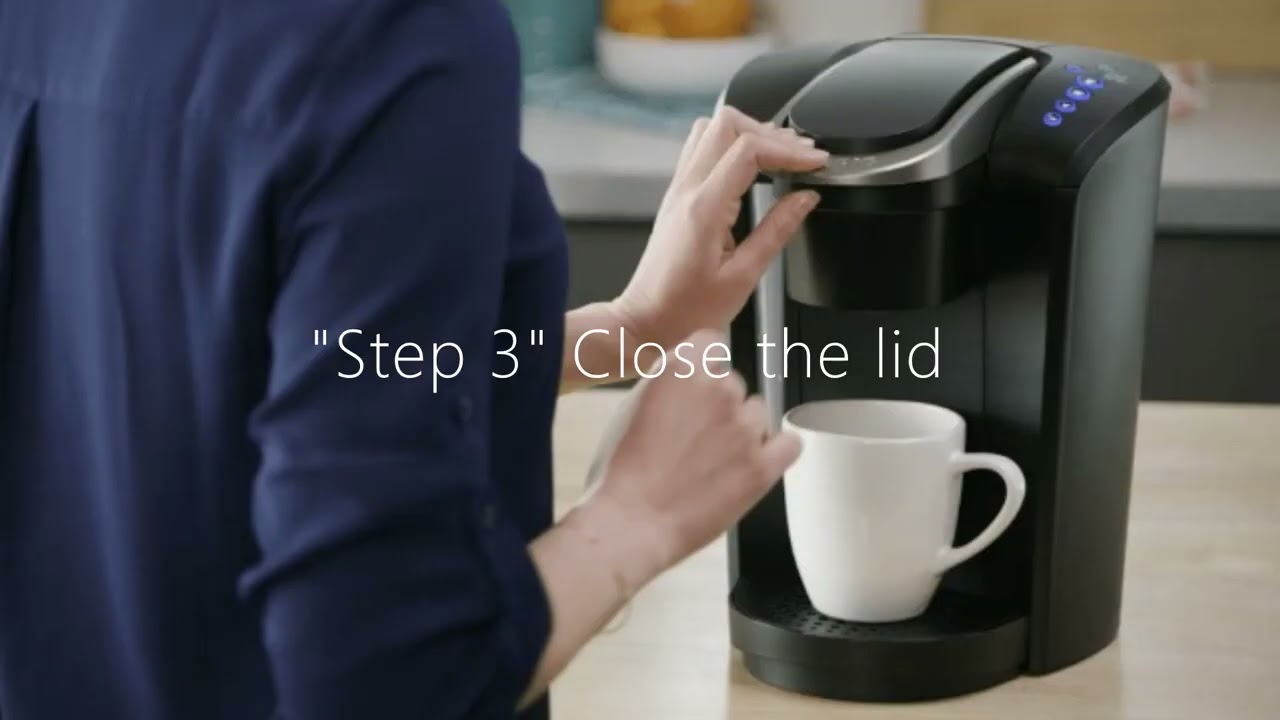 Keurig coffee maker how to use - YouTube