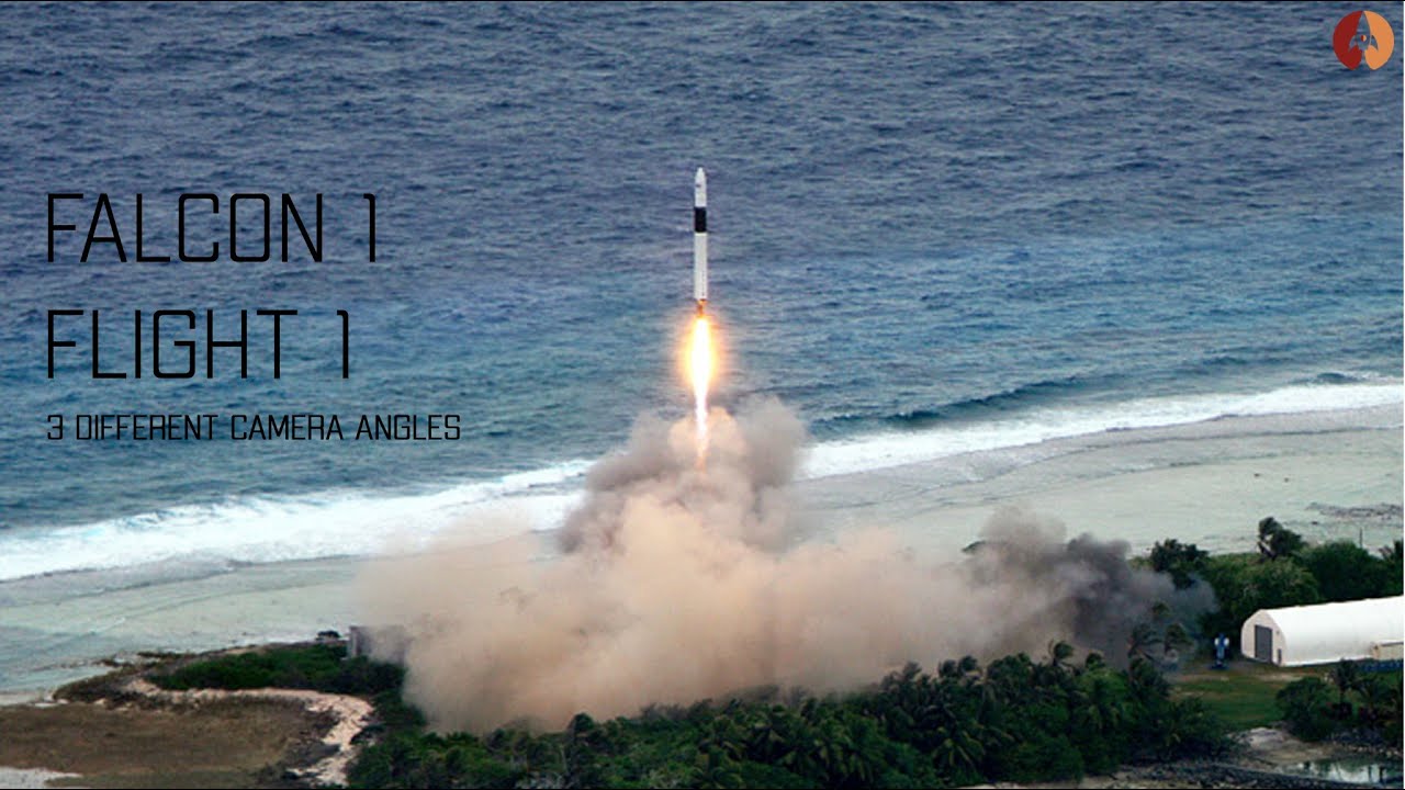 SpaceX Falcon 1 - Flight 1 - 3/24/06 - YouTube
