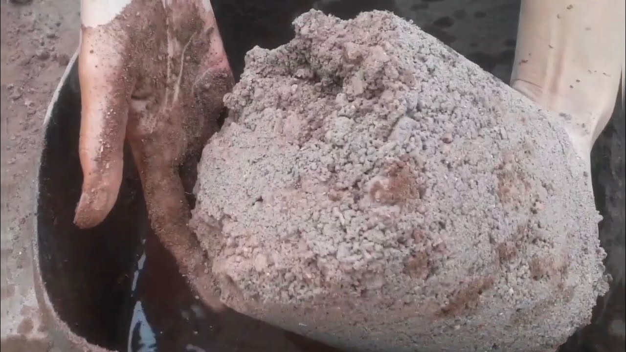 Crunchious shapes crumbling in plastic pot water crumbling Asmr video 💦 ...