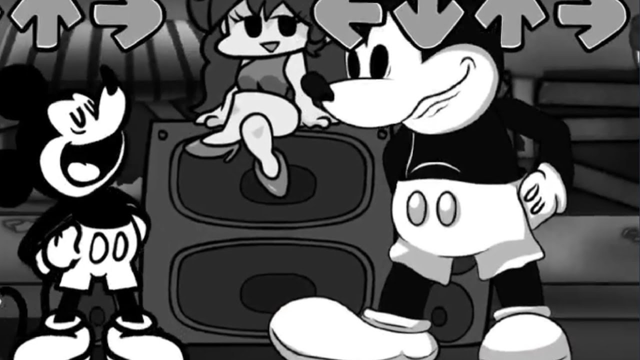 Mickey Vs Mickey But Mickey Is HD (Mickey Mouse But They are 2) - YouTube