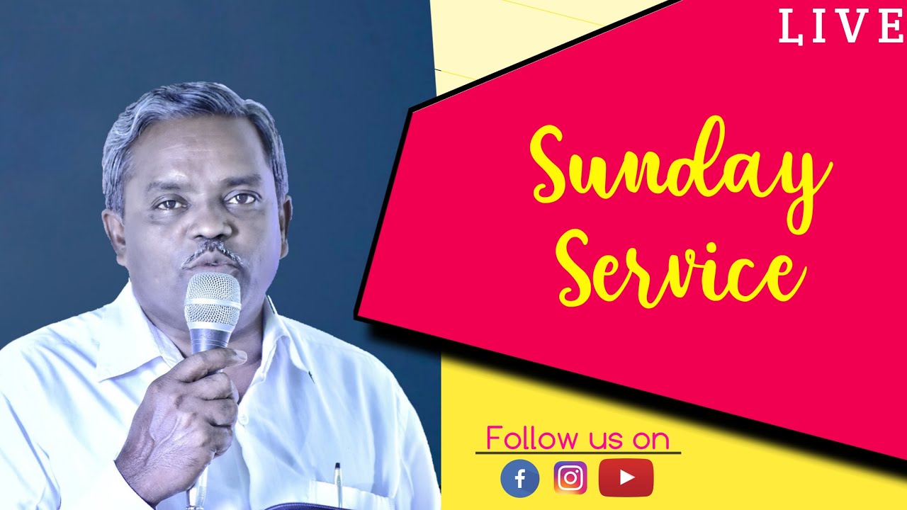 Pastor B. John raj Sunday Service Live - YouTube
