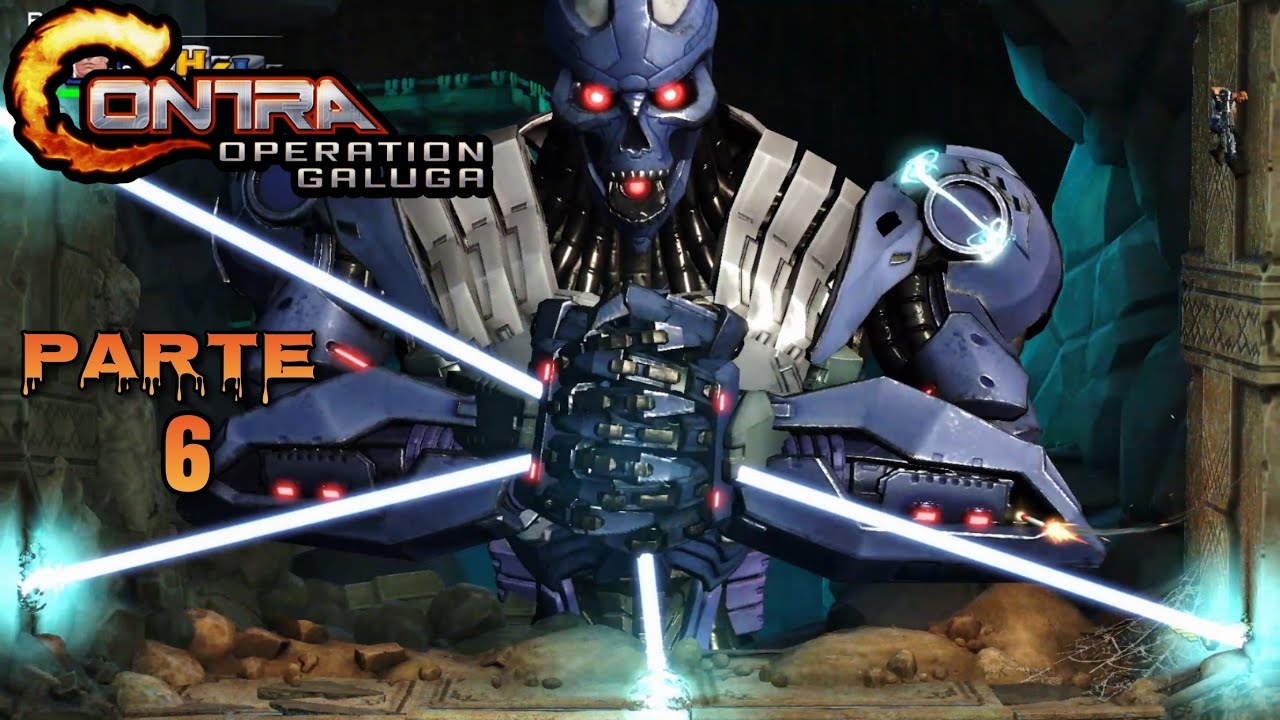 Contra: Operation Galuga - Stage 6 Ruins | Fase 6 Ruinas 🎮 Andy Lo ...