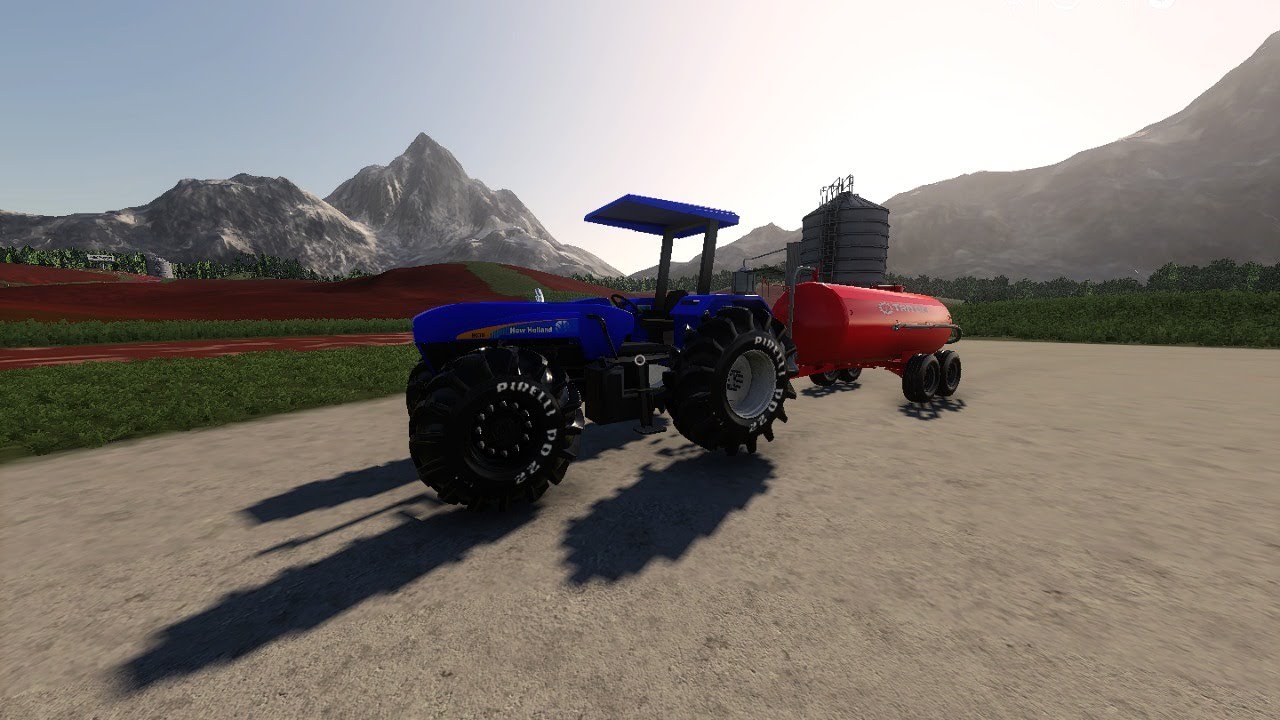 NEW HOLLAND 7630 PARA FS19!#AGM#PAZ - YouTube