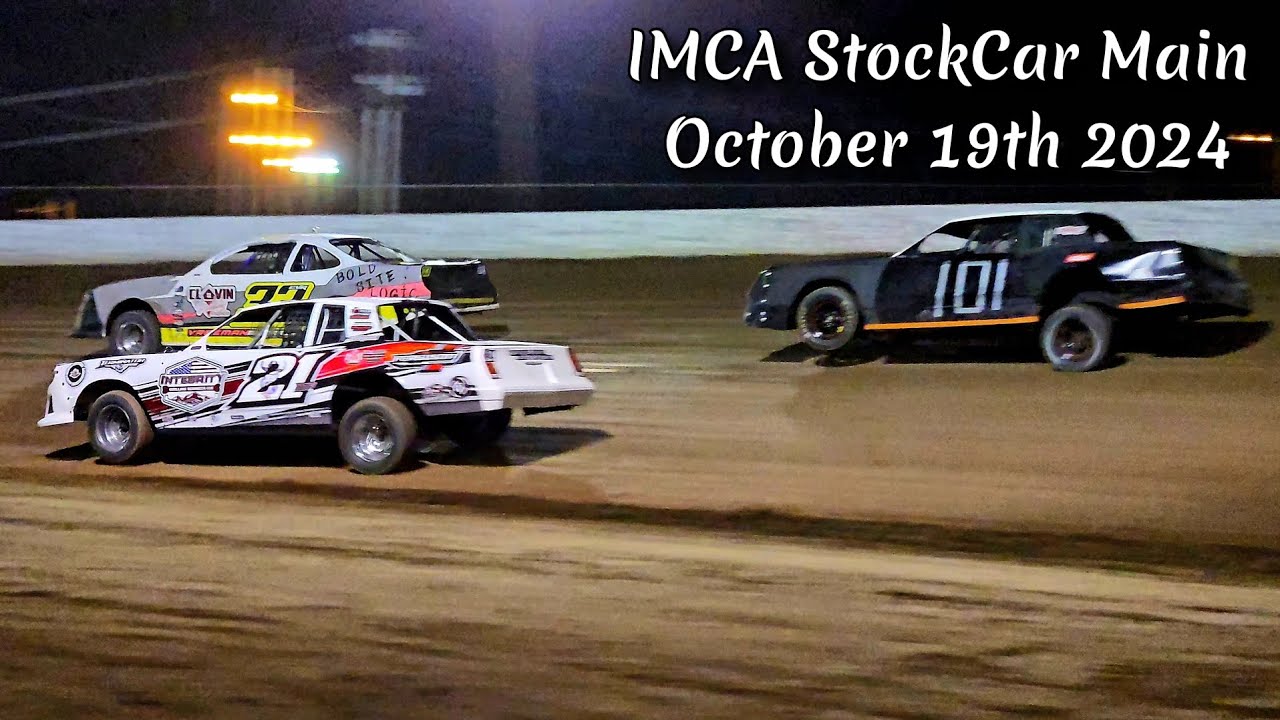 IMCA StockCar Main At Central Arizona Raceway 10-19-24 - YouTube