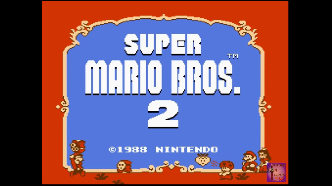 SUPER MARIO BROS 2 (VERSION USA) - GAMEPLAY - YouTube