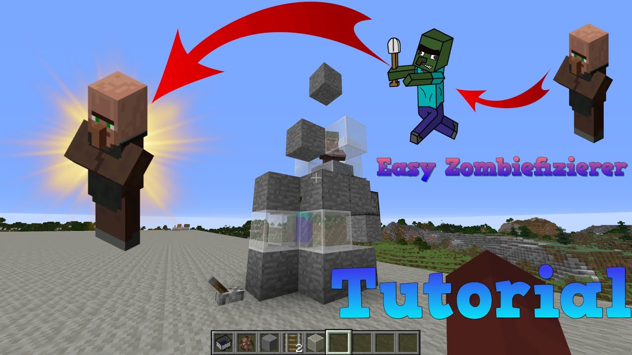 Easy Zombiefizier Maschine Tutorial || Minecraft 1.16.3 - YouTube