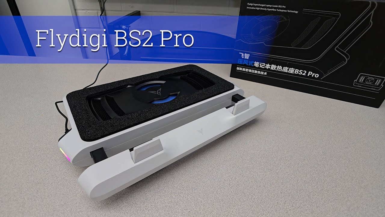 Unboxing: Flydigi BS2 Pro - Impressive New Laptop Cooler - YouTube