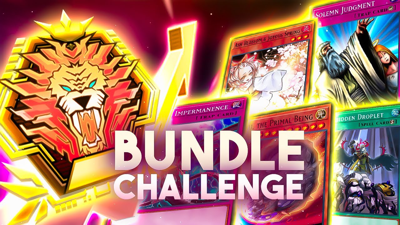 Yu-Gi-Oh! Master Duel, mais uniquement avec les Bundles | Bundle Challenge #1 - YouTube