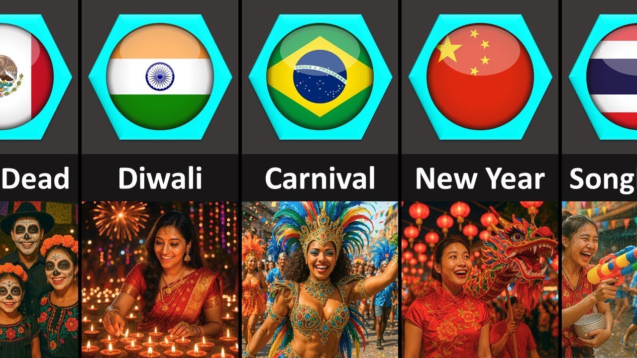 Most Popular Festival in Every Country | Top Festivals Around the World ...