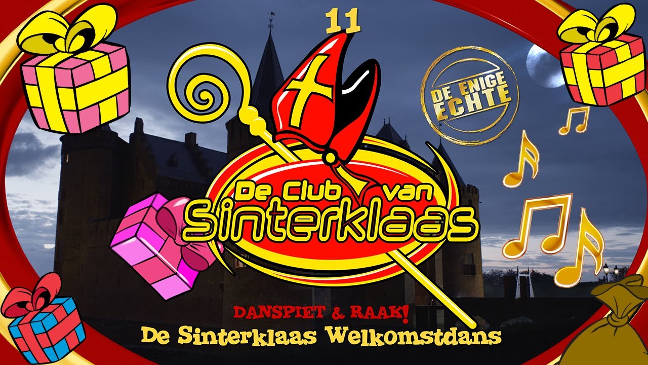 LIED: DE SINTERKLAAS WELKOMSTDANS - DANSPIET & RAAK! (2014) • CD 'Feest ...