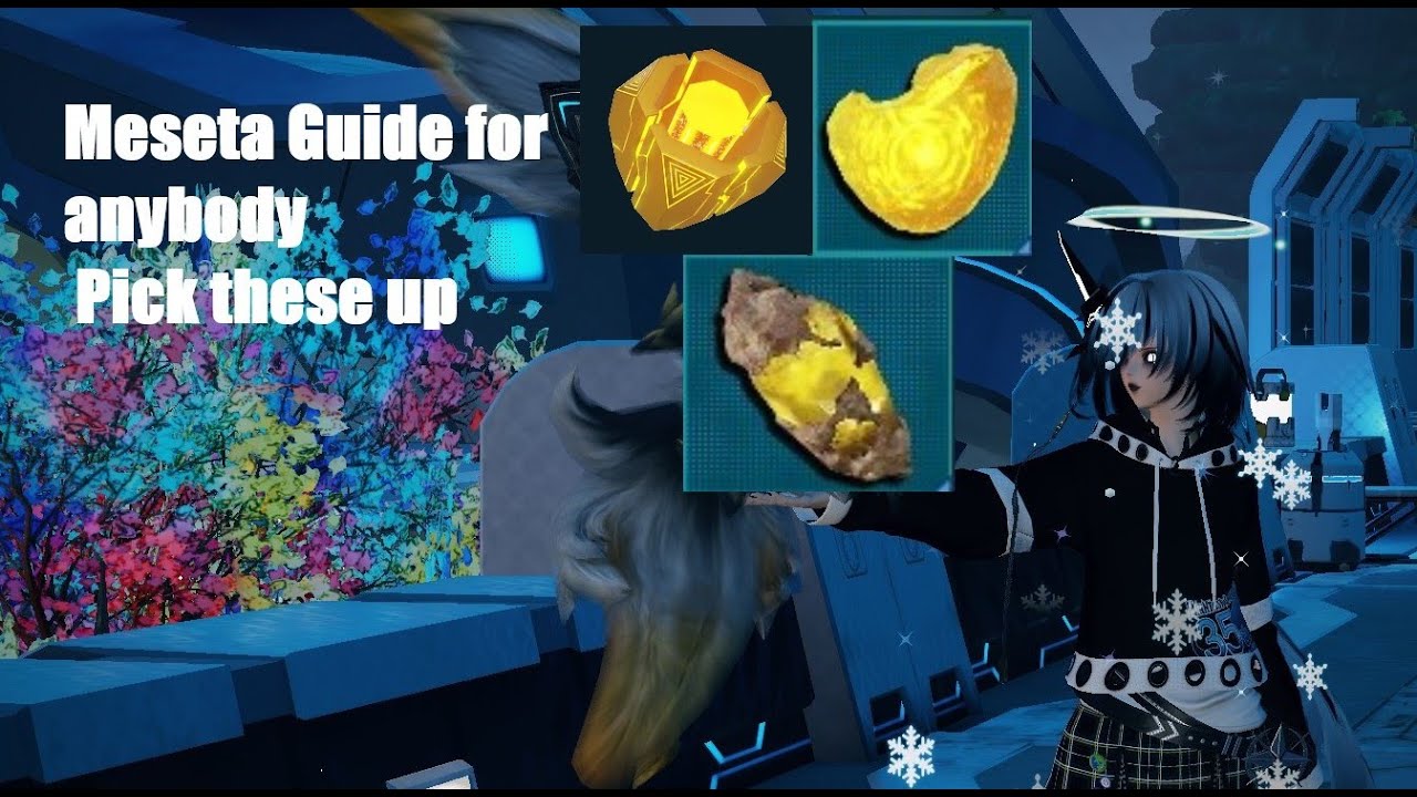 PSO2 NGS Meseta guide for anybody. Pick these Up - YouTube