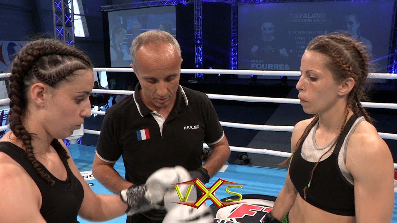 Fanny Foures vs Alice D’Agostino By VXS au Cavalaire Kick Boxing Show ...