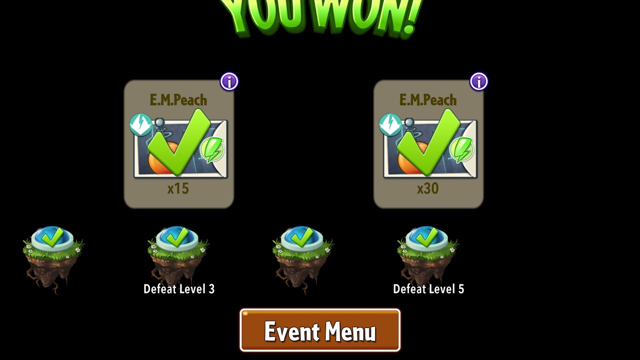 PvZ2 - E.M.Peach - New Plant Nursery - How to beat zombies on all ...