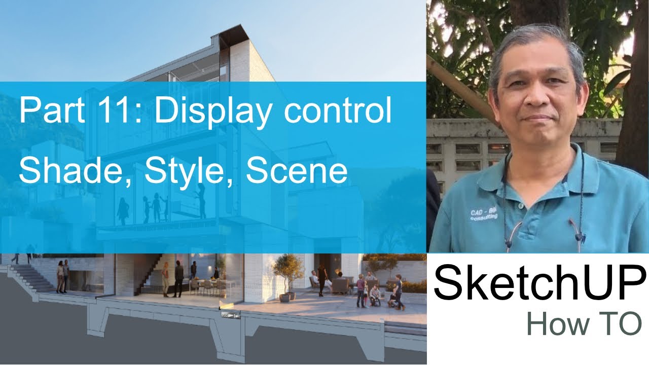 SketchUP How to: Part 11 Display Control - YouTube