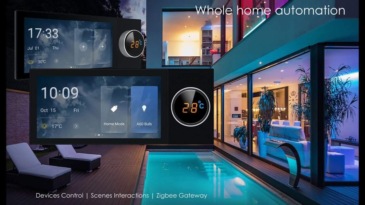 PAINEL INTELIGENTE Multifuncional TUYA - Controle sua casa através de ...