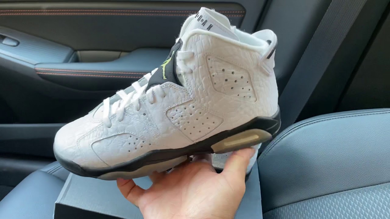 Air Jordan 6 Alligator shoes - YouTube