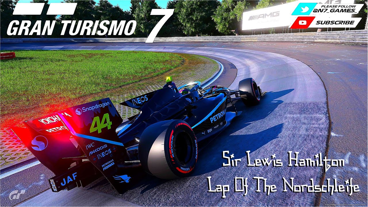 GT7 (PS5 1080p) - LEWIS HAMILTON LAP OF THE NORDSCHLEIFE - N7 GAMES ...
