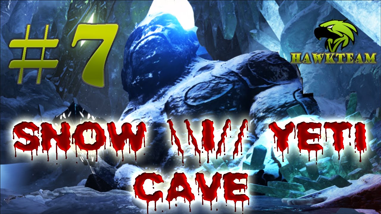 Ark Survival Evolved Yeti Magrasi / Snow Cave Türkçe #7 - YouTube