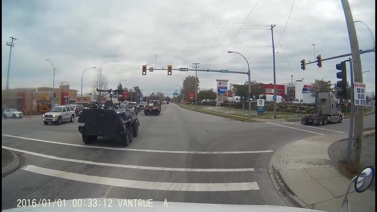 RCMP Armoured Personnel Carrier 6x6 Tank - YouTube