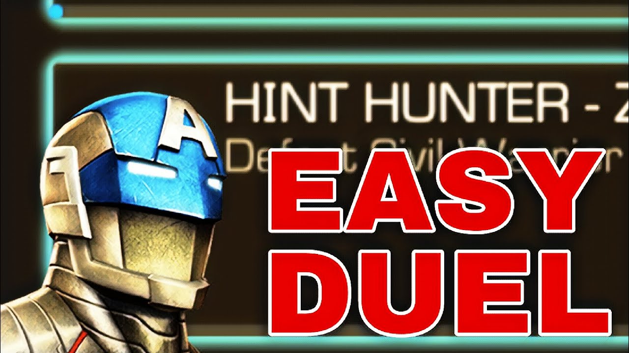 Hint Hunter - Zone 4 | Civil Warrior Easy Duel Target | Marvel Contest ...