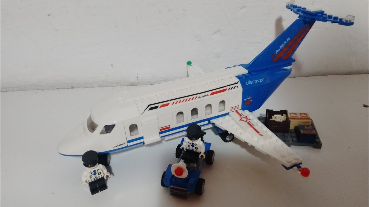 avião executivo de lego(316pç) - YouTube