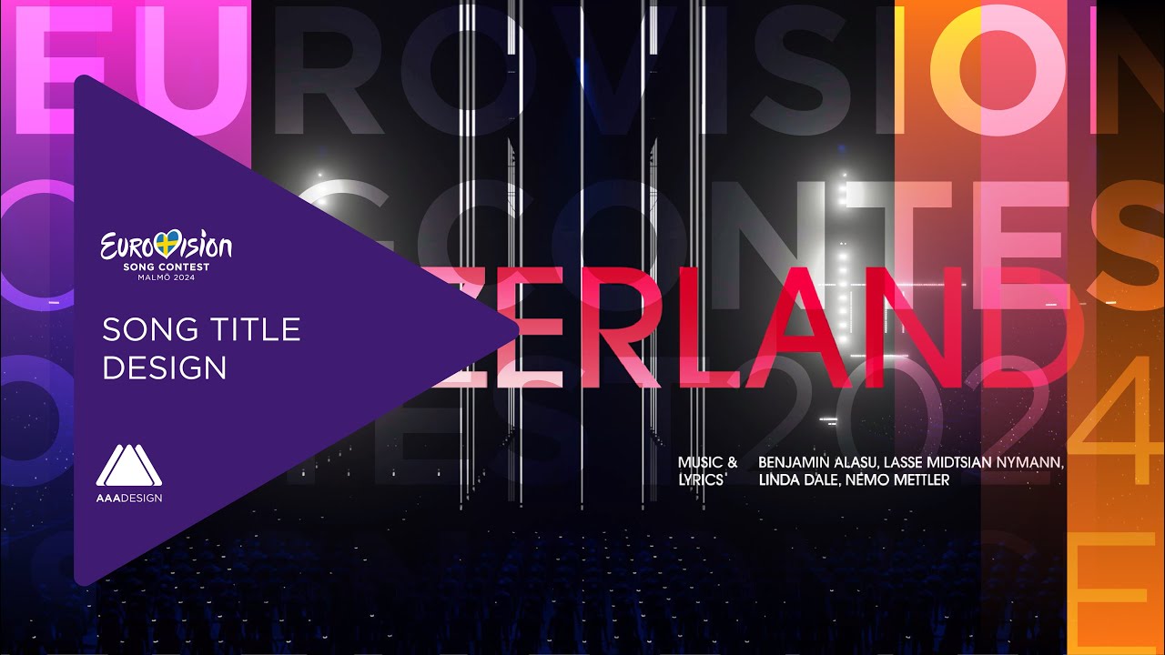 Eurovision 2024: Song Title Design - YouTube