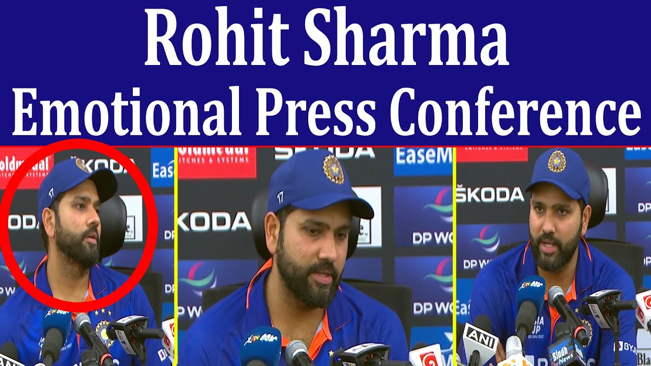Rohit Sharma Press Conference after Out from Asia Cup - YouTube