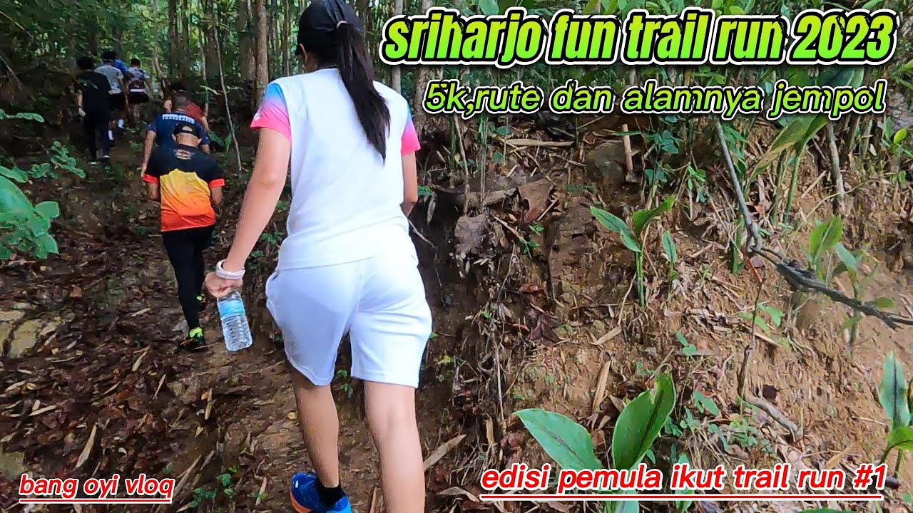 sriharjo fun trail run 2023//5k//rute dan alamnya yahud #trailrunning ...