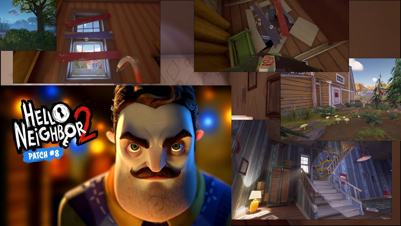 Hello Neighbor 2 PATCH 8 gameplay - YouTube