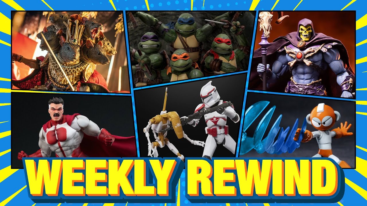 Weekly Rewind! Ep100: Invincible TMNT MOTU Star Wars Spider-Man Mega ...