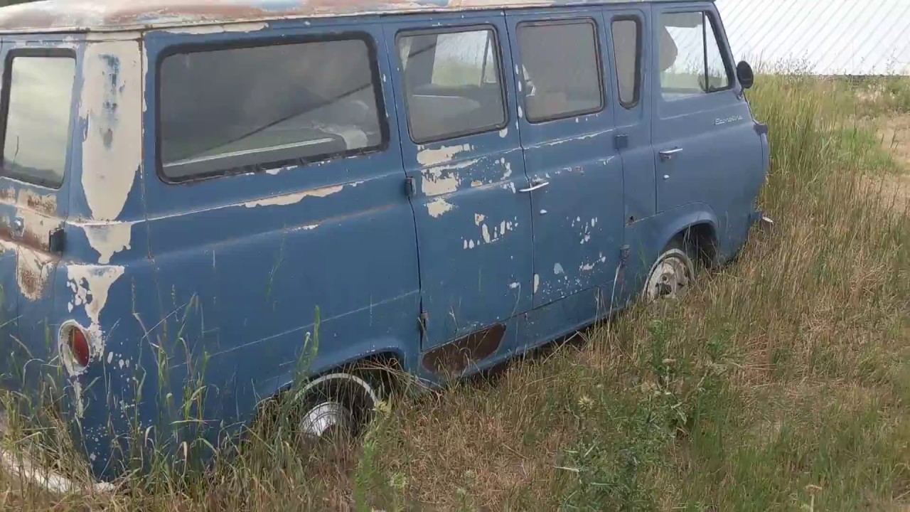 1961 ford Econoline station bus barn find parked for 35 years - YouTube