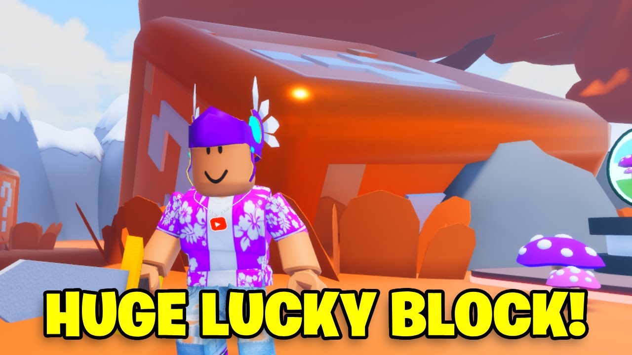 Huge New GIANT BLOCK Update In Lucky Block Legends! (roblox) - YouTube