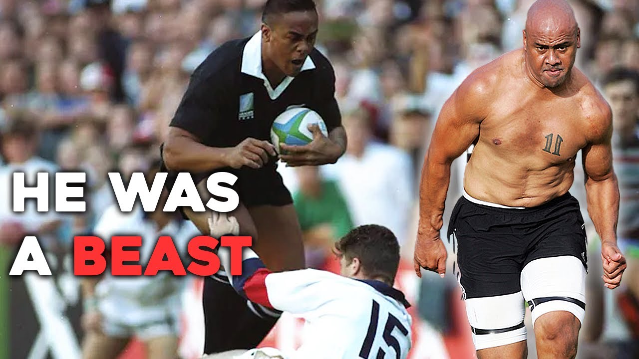 Jonah Lomu SMASHING People for 10 Minutes Straight - YouTube