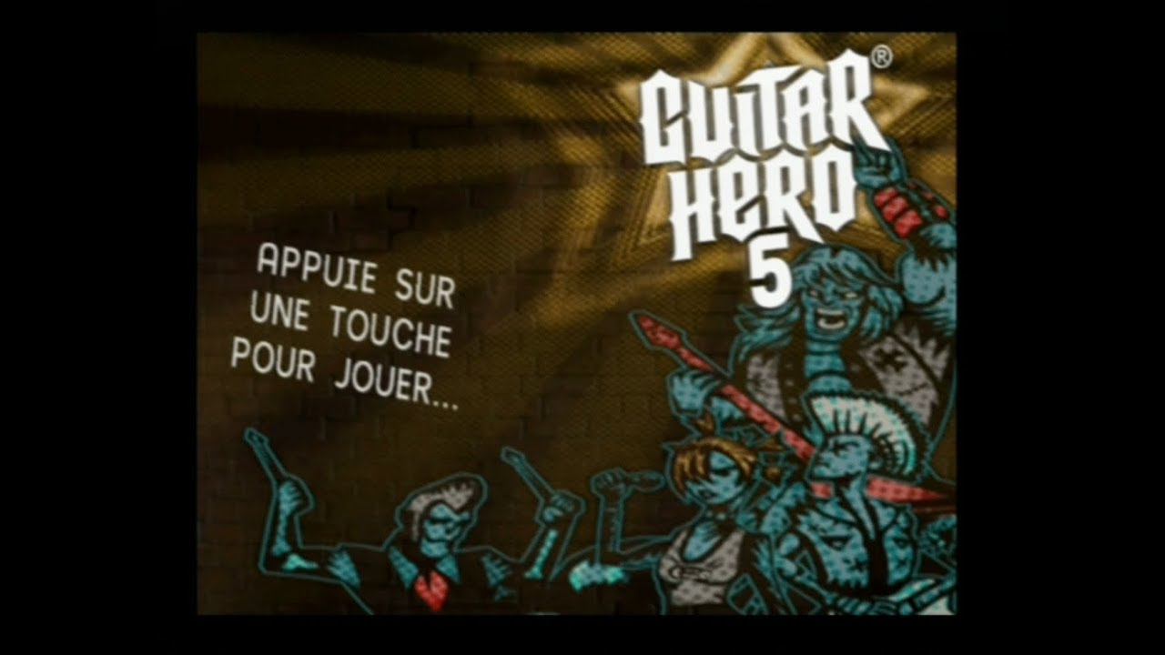 [Ps2] Introduction du jeu "Guitar Hero 5" de Activision (2009) - YouTube