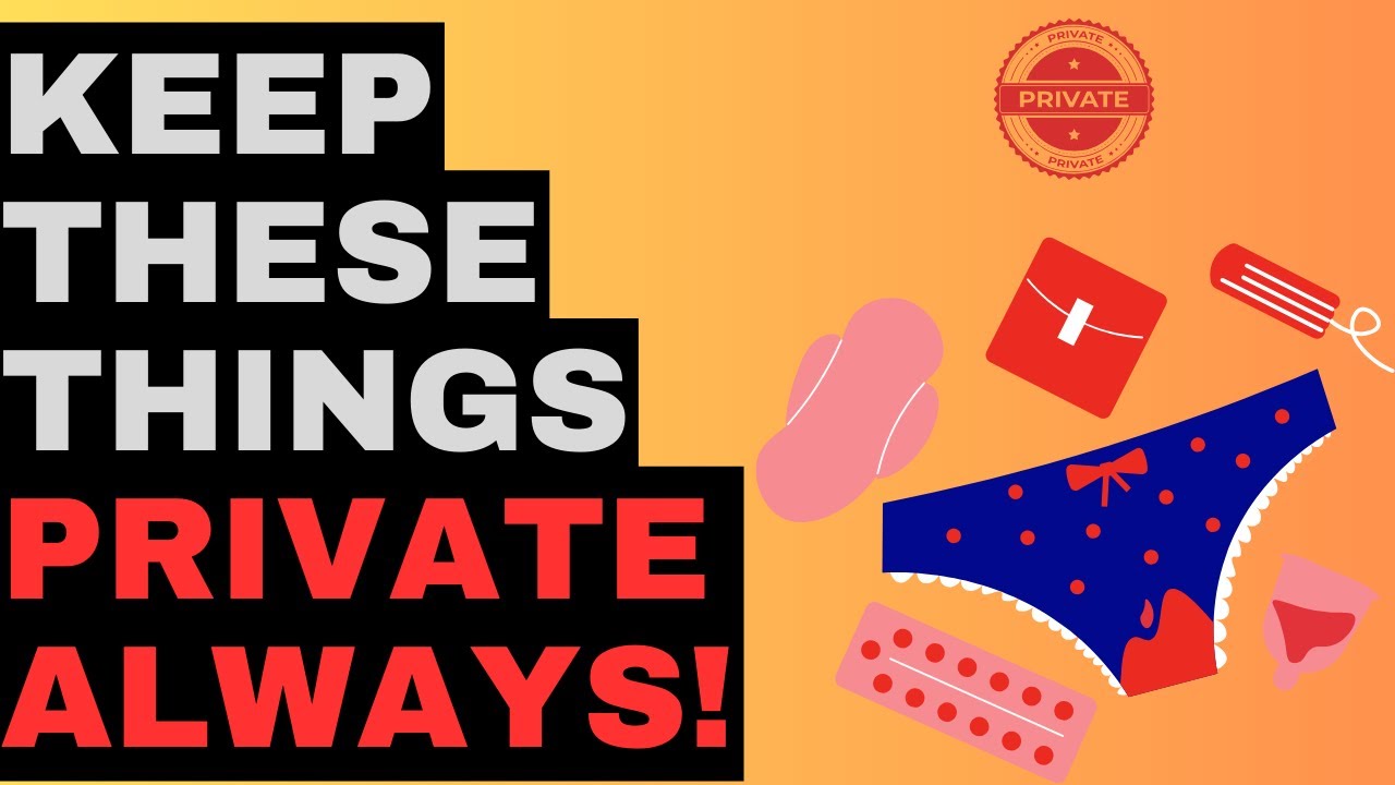 7 Things You Should Always Keep Private in your relationship! - YouTube